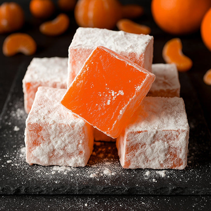 Mandarin cubes – Lokumdokya