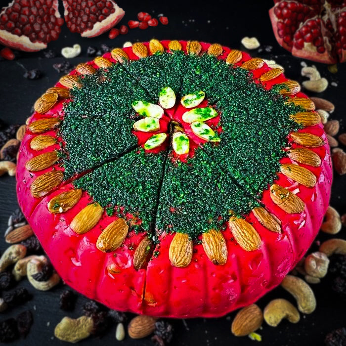 Samarkand halva with pomegranate – Lokumdokya